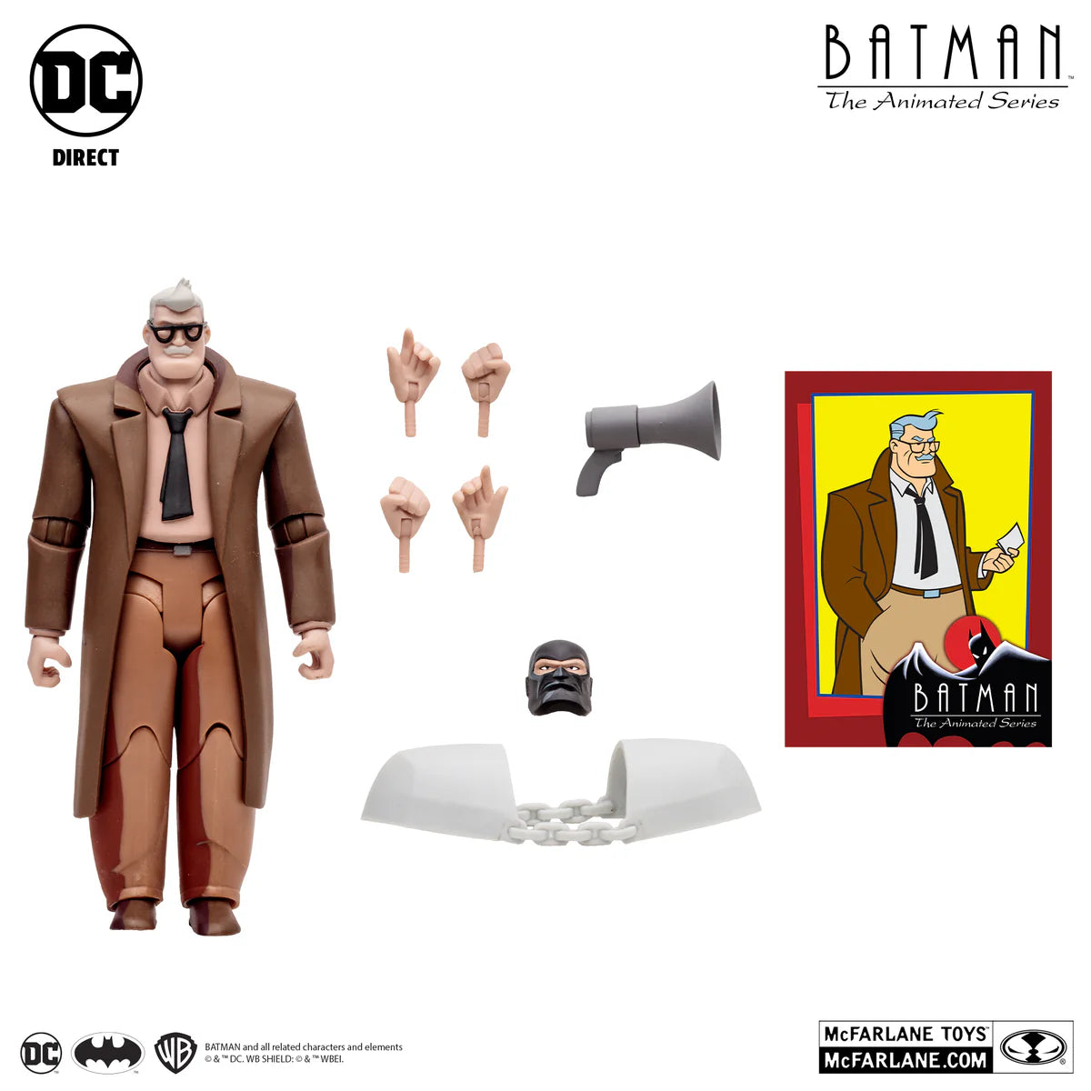 Batman: The Animated Series - Commissioner Gordon - Lock-Up Build-A-Fi ...