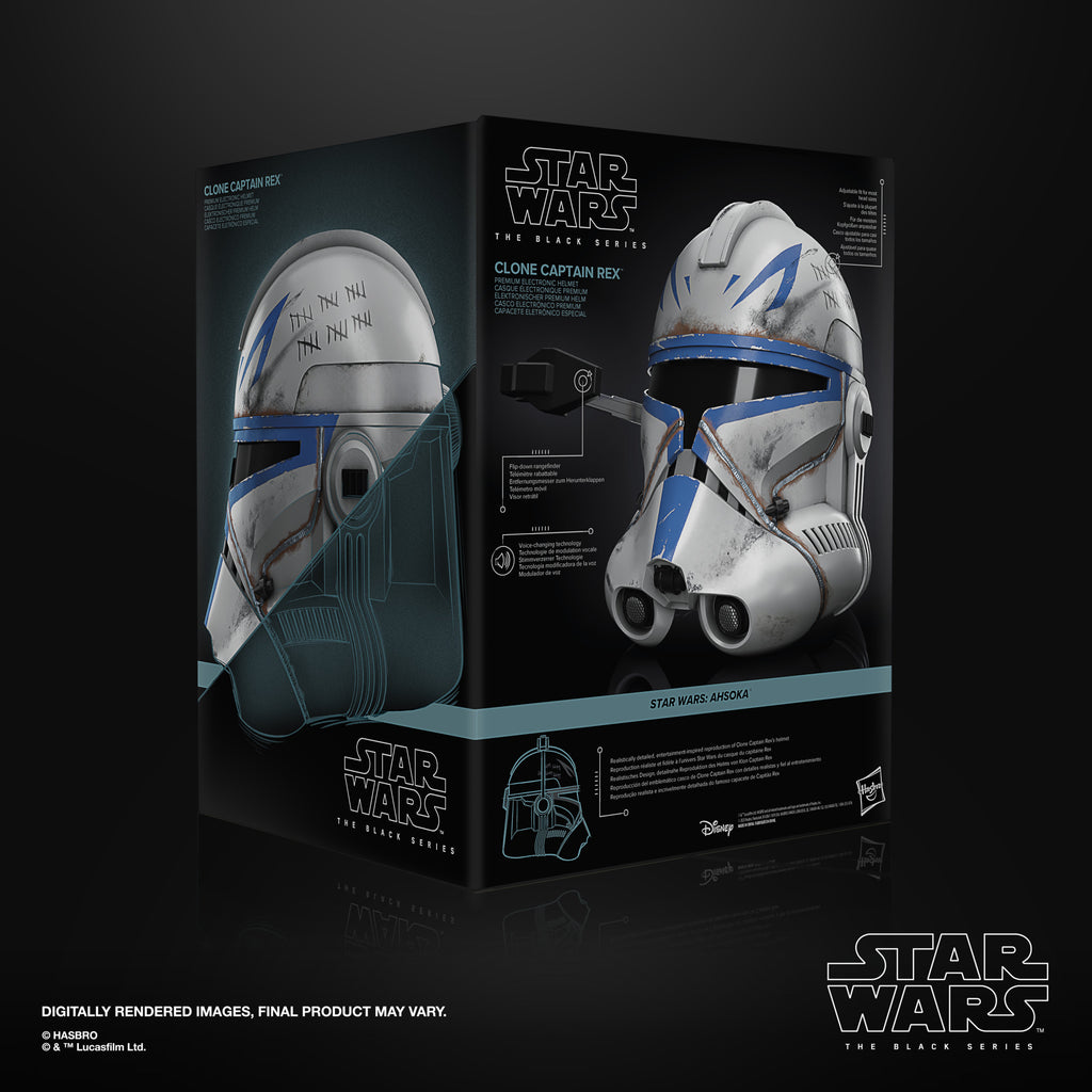Star Wars The Black Series - Captain Rex Helmet - – eCollectibles