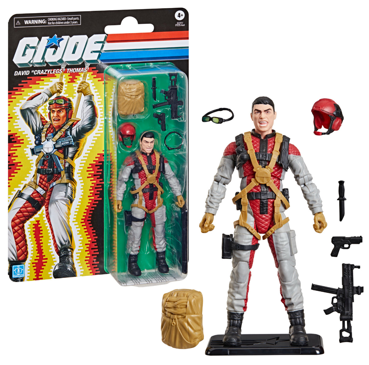 GI Joe Classified Series - David “CrazyLegs” Thomas - Retro Cardback ...