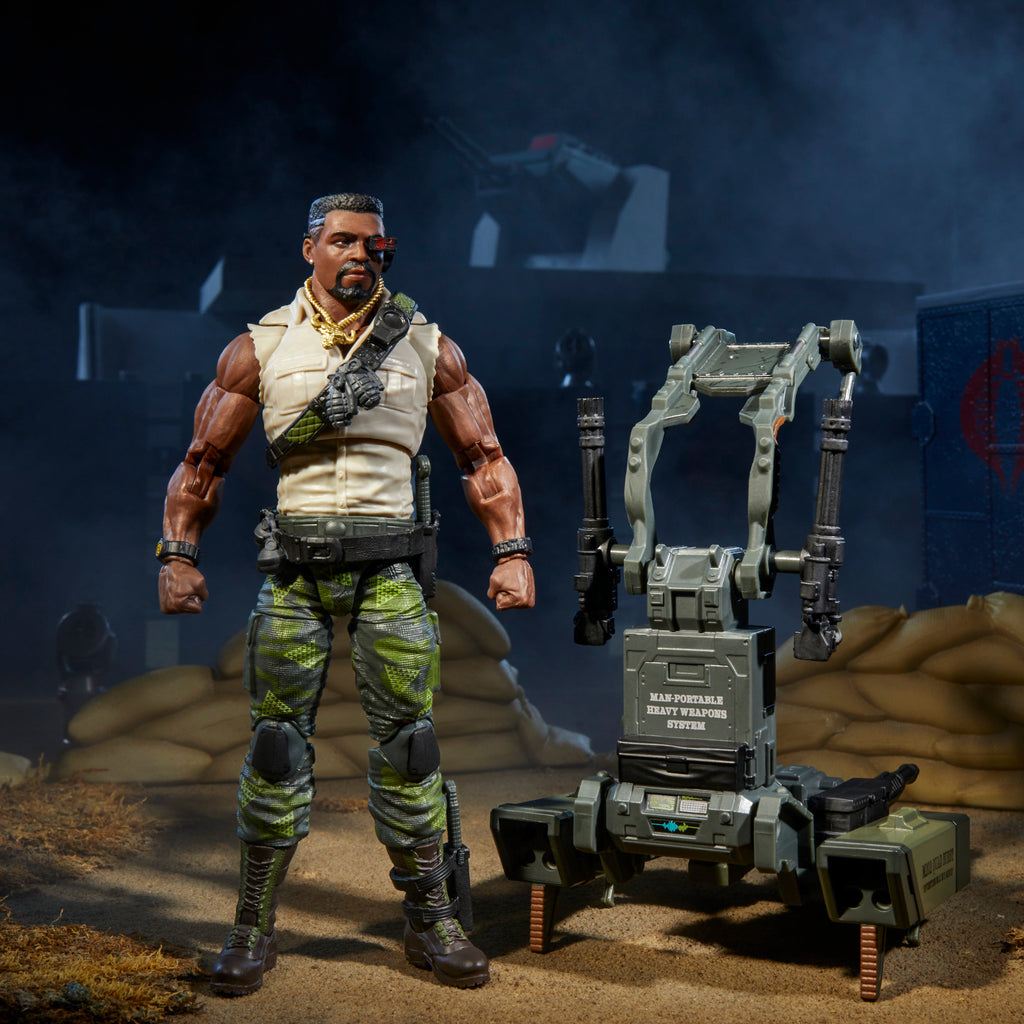 GI Joe Classified Series - Heavy Duty with Man-Portable Heavy Weapons ...