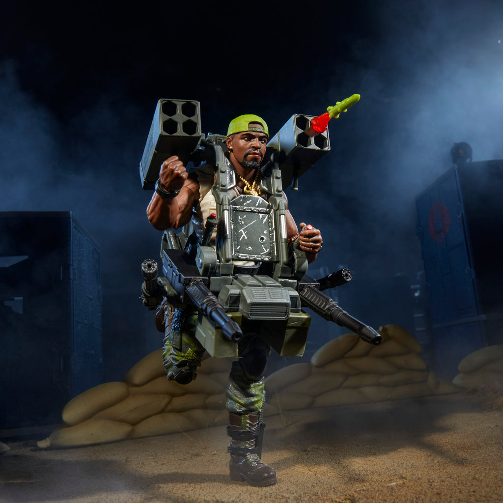 GI Joe Classified Series - Heavy Duty with Man-Portable Heavy Weapons ...