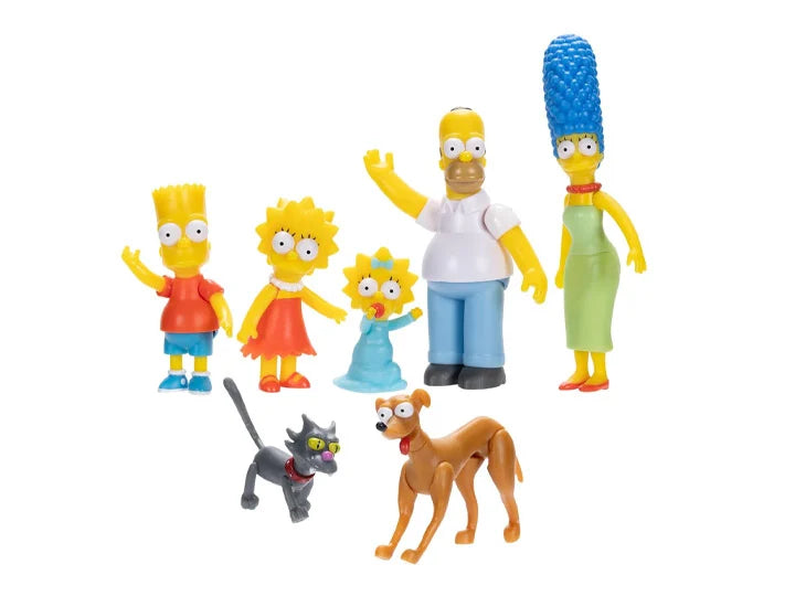 The Simpsons - Family Multipack 2.5” - Jakks Pacific – eCollectibles