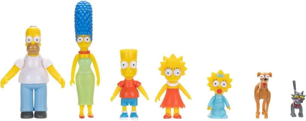 The Simpsons - Family Multipack 2.5” - Jakks Pacific – eCollectibles