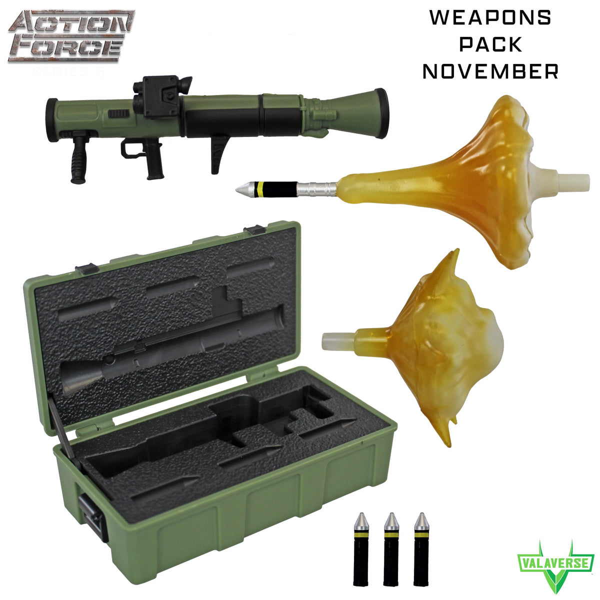 Action Force - Weapons Pack November - Series 6 - ValaVerse – eCollectibles