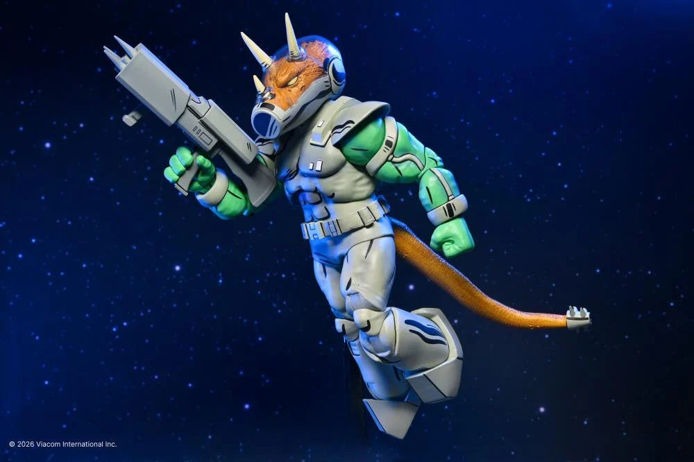 TMNT - Shock Commando Triceraton - Mirage Line - NECA – eCollectibles