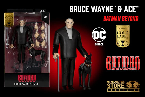 Batman Beyond - Bruce Wayne & Ace - Gold Label SDCC – eCollectibles
