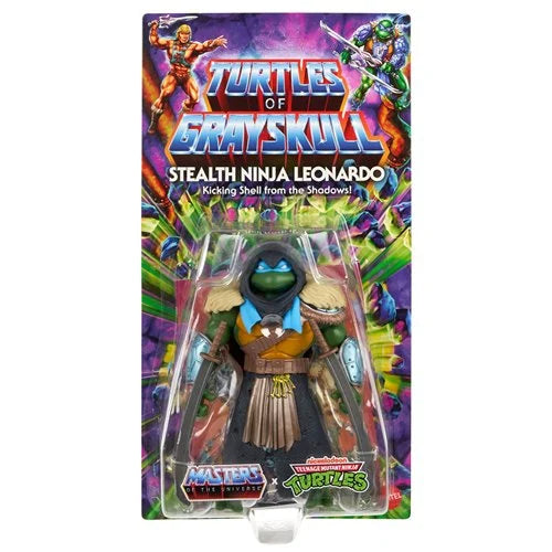 Turtles of Grayskull - Stealth Armor Leonardo - TMNT - MOTU - Wave 4 ...