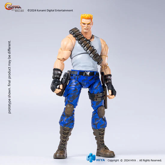 Contra: Operation Galuga - Bill Rizer - 1/12 - Hiya Toys – eCollectibles