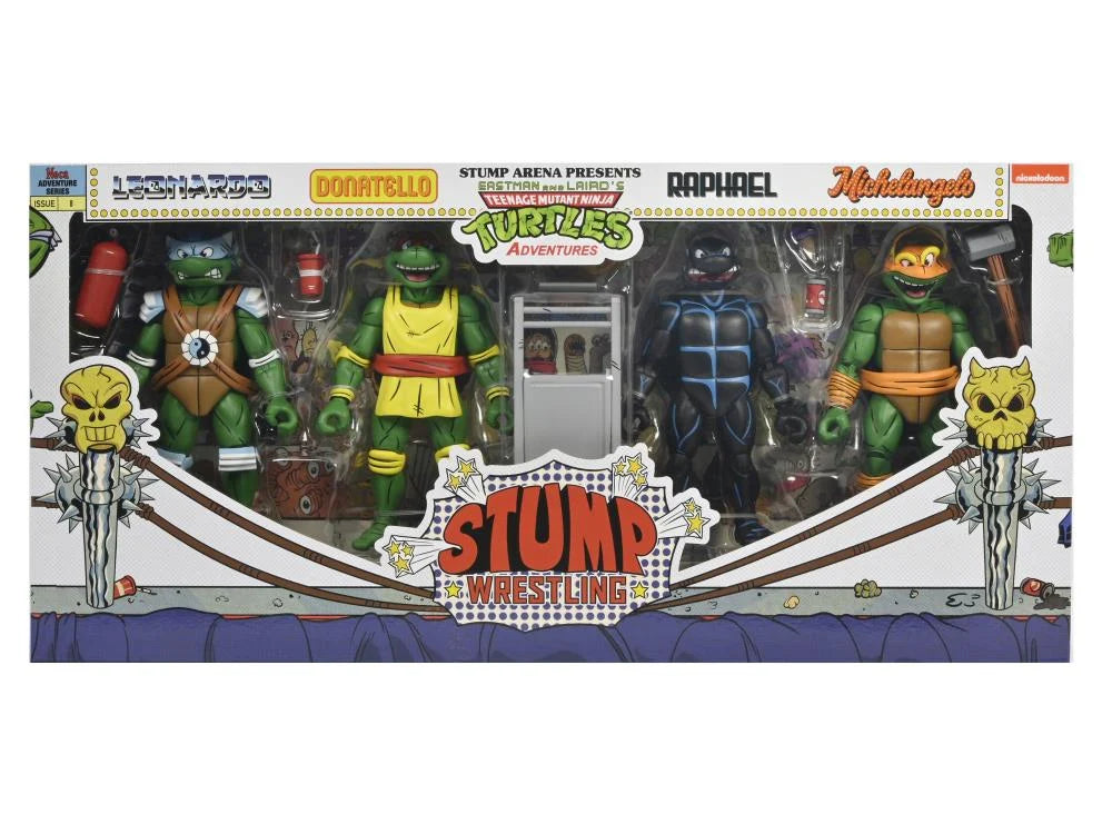 TMNT - Stump Wrestling 4 Pack - Archie Comics - NECA – eCollectibles