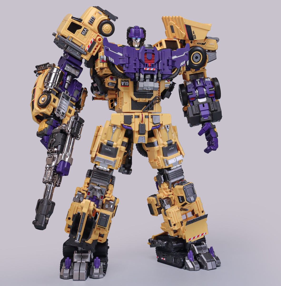 Giant Legion - Devastator - Full Special Yellow Edition Set - Mecha In ...