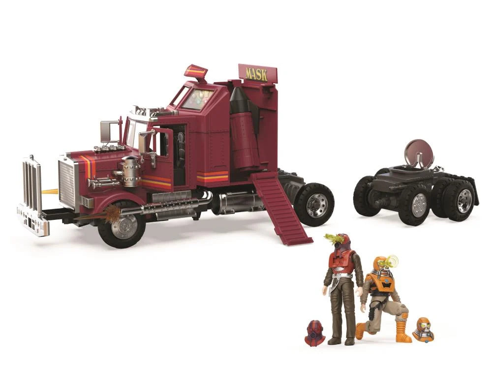 M.A.S.K. - Mobile Defense Unit Vehicle with Matt Tracker and Bruce Sat ...