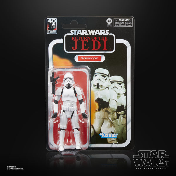Star Wars The Black Series Stormtrooper 40th Anniversary ROTJ eCollectibles