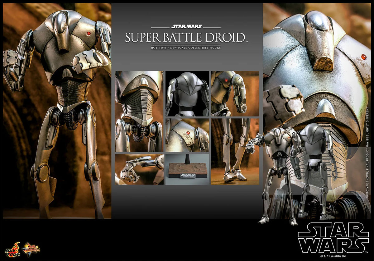 Star Wars - Super Battle Droid (Attack of the Clones) - Hot Toys ...