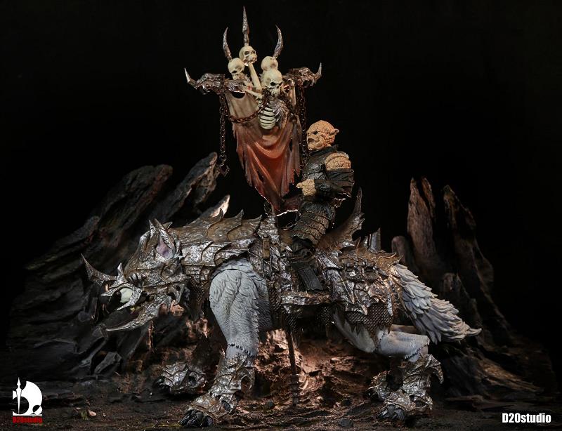 Giant White Wolf (Deluxe) - D20 Studios – eCollectibles