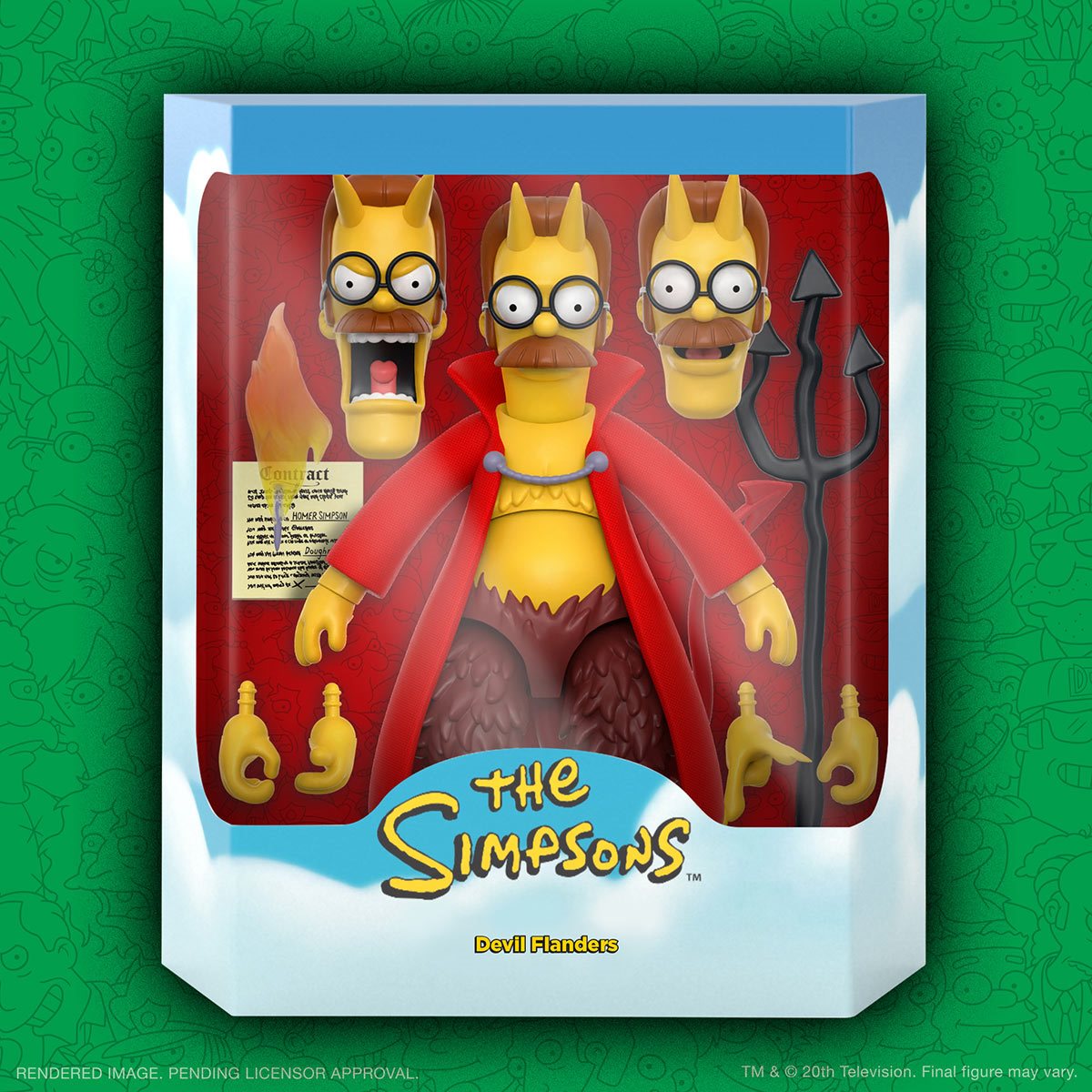 The Simpsons - Devil Flanders - Wave 4 - Super7 Ultimates – eCollectibles